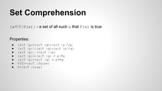 Formal methods 4 - Z notation | PDF