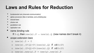 Formal methods 5 - Pi calculus | PPT