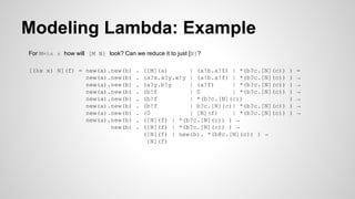 Formal methods 5 - Pi calculus | PPT