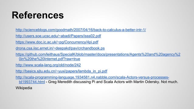 Formal methods 5 - Pi calculus | PPT