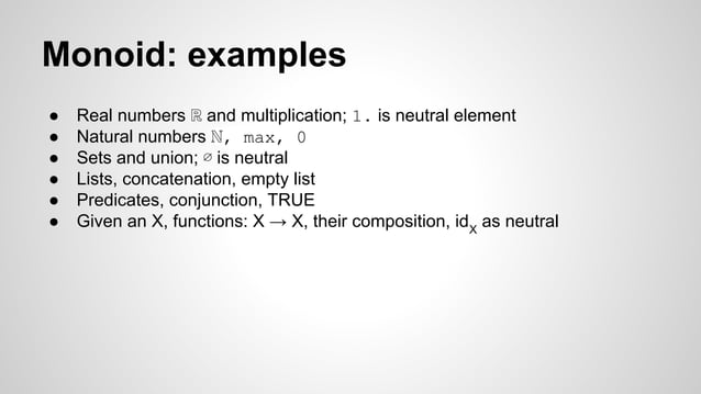 Formal methods 6 - elements of algebra | PPT