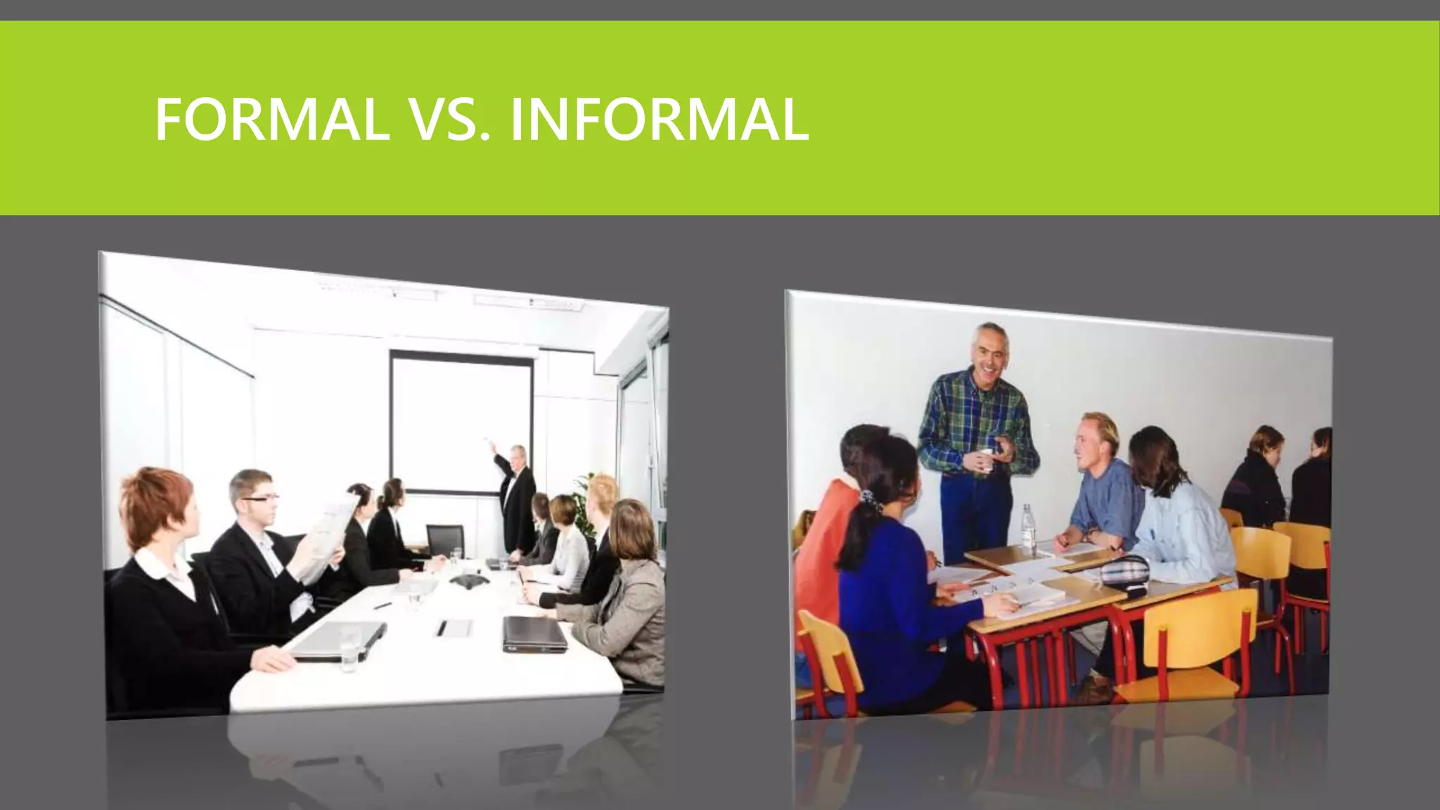 How to do a Formal presentaion - features and how to design a formal ...