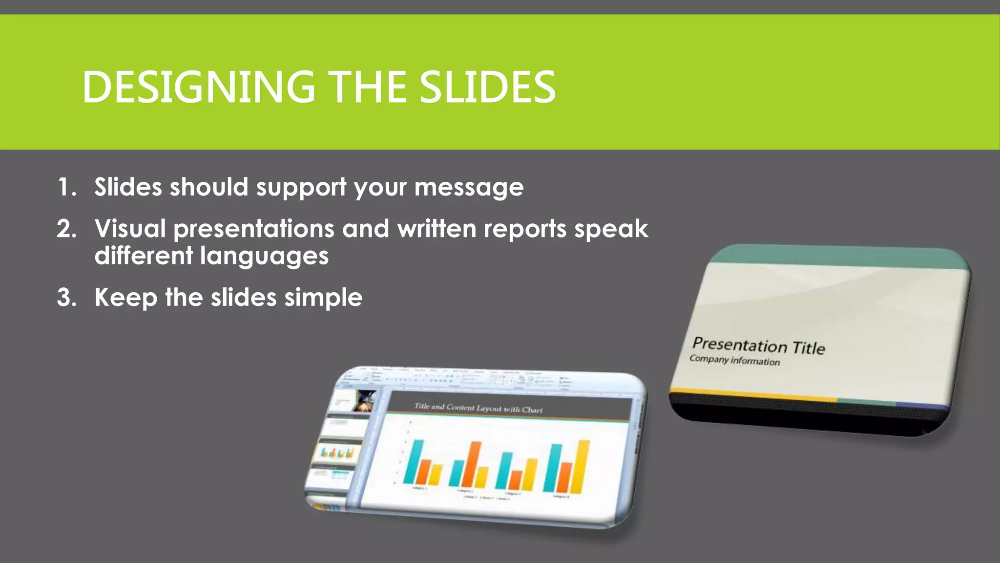 How to do a Formal presentaion - features and how to design a formal ...