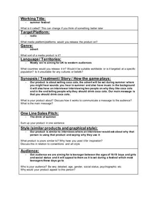 Formal proposal (radio)