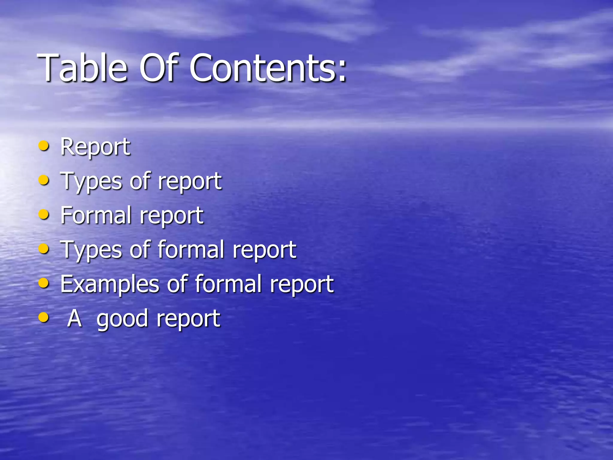formal reports.ppt
