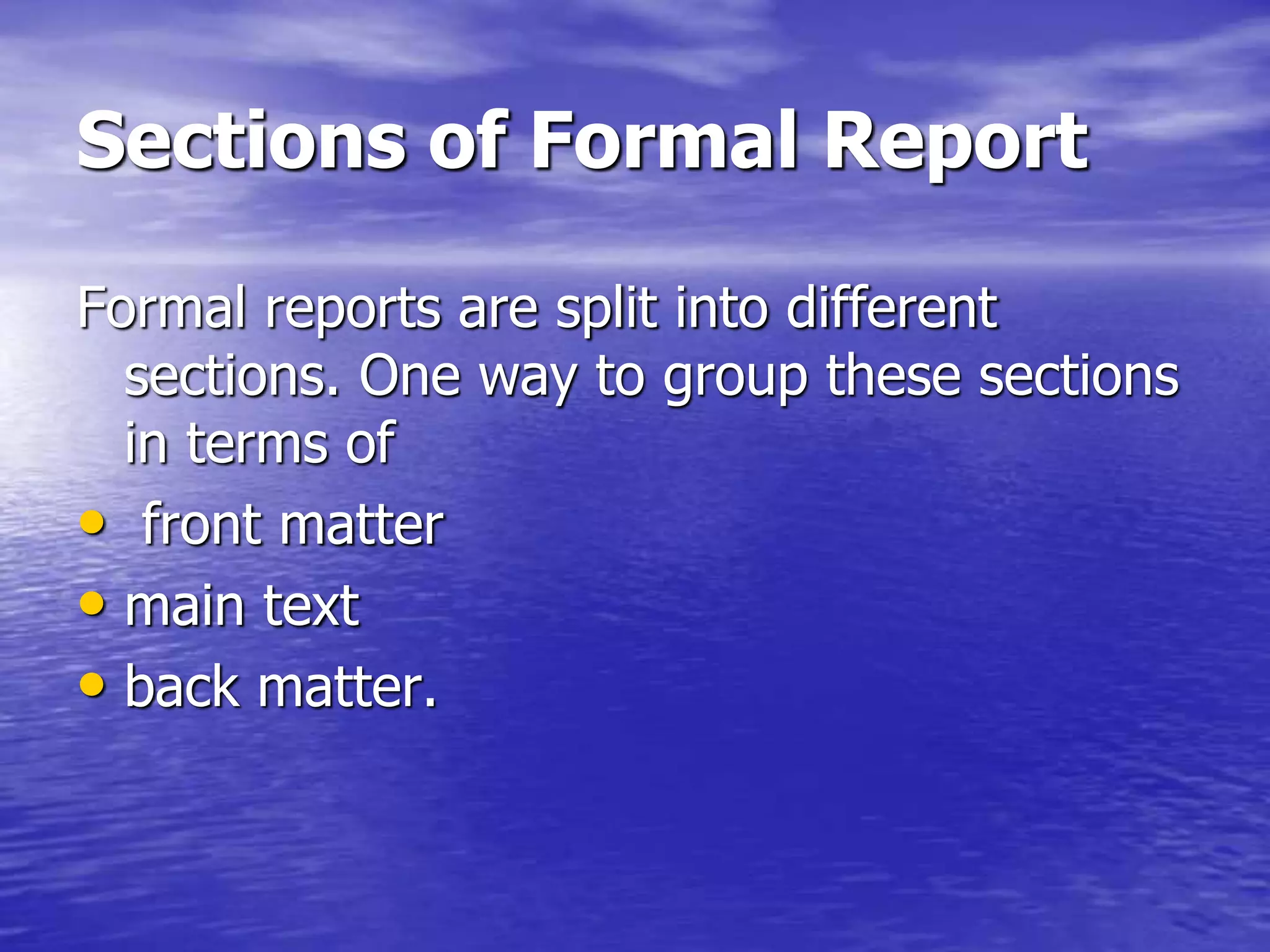 formal reports.ppt