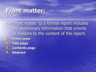 formal reports.ppt