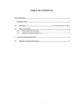 Formal report template2 | PDF
