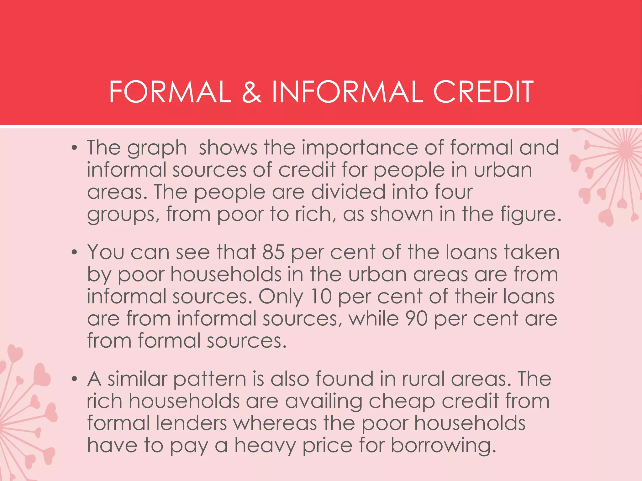 Formal sector credit in india | PPTX