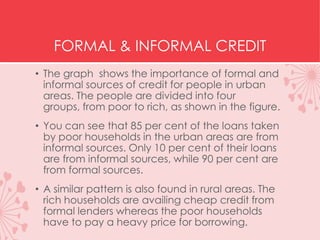 Formal sector credit in india | PPT