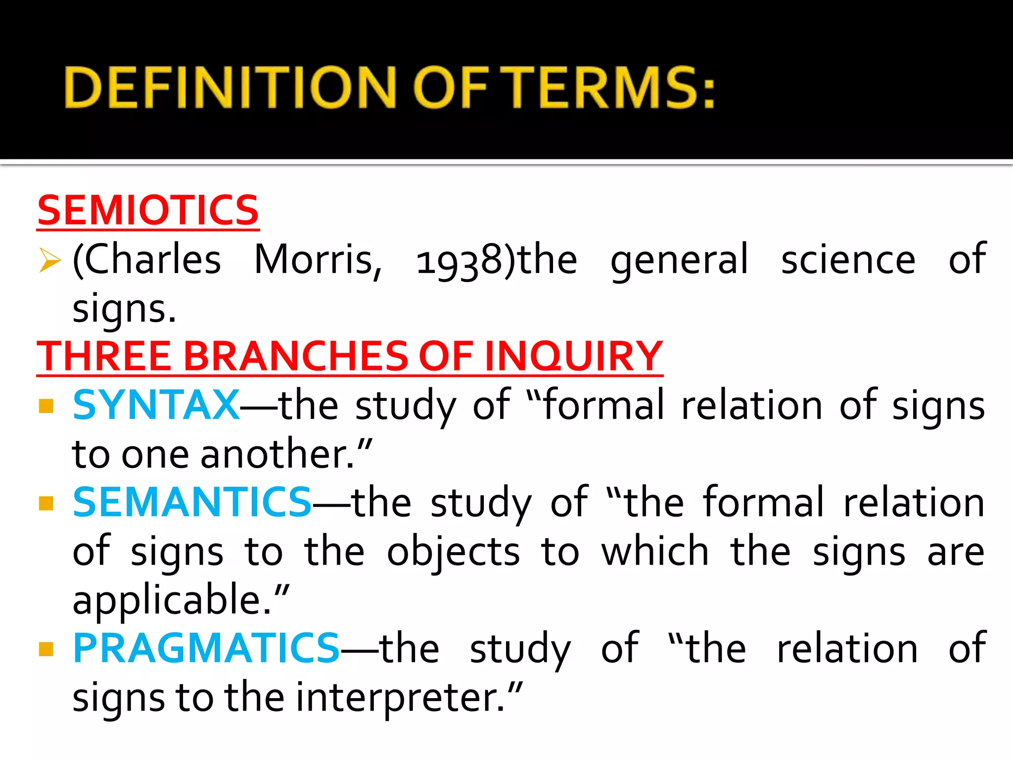 Formal Semantics | PPTX