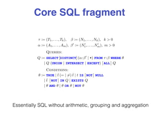 Formal Semantics of SQL and Cypher | PDF | Databases | Computer Software and Applications