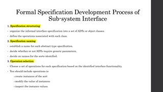 Formal Specification Ian Sommerville 9th Edition | PPTX