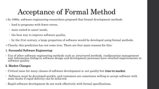 Formal Specification Ian Sommerville 9th Edition | PPTX