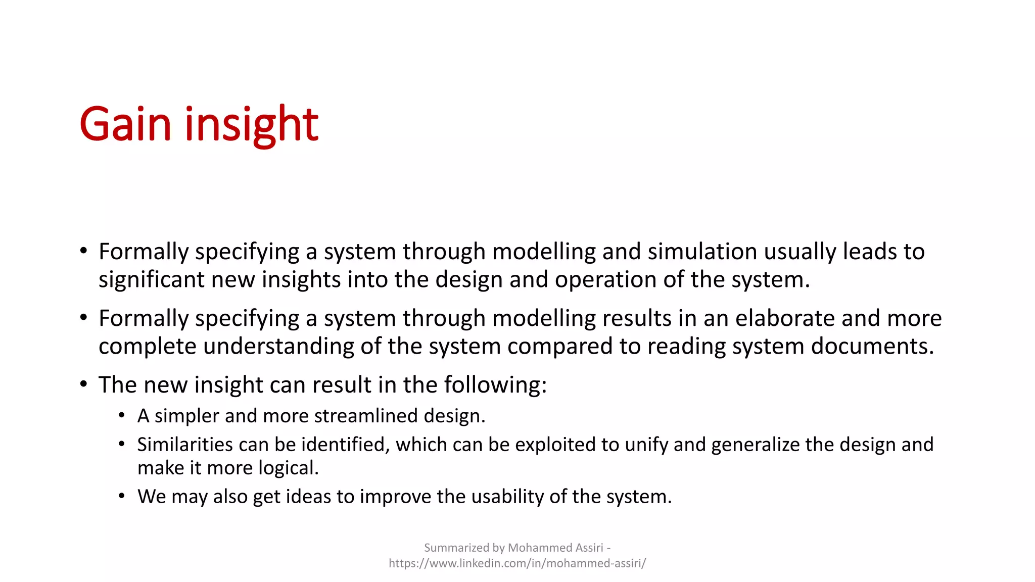Formal Specification Through Modeling Ppt