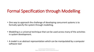 Formal Specification through Modeling | PPT