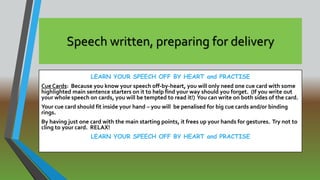 Formal speech final copy | PPTX