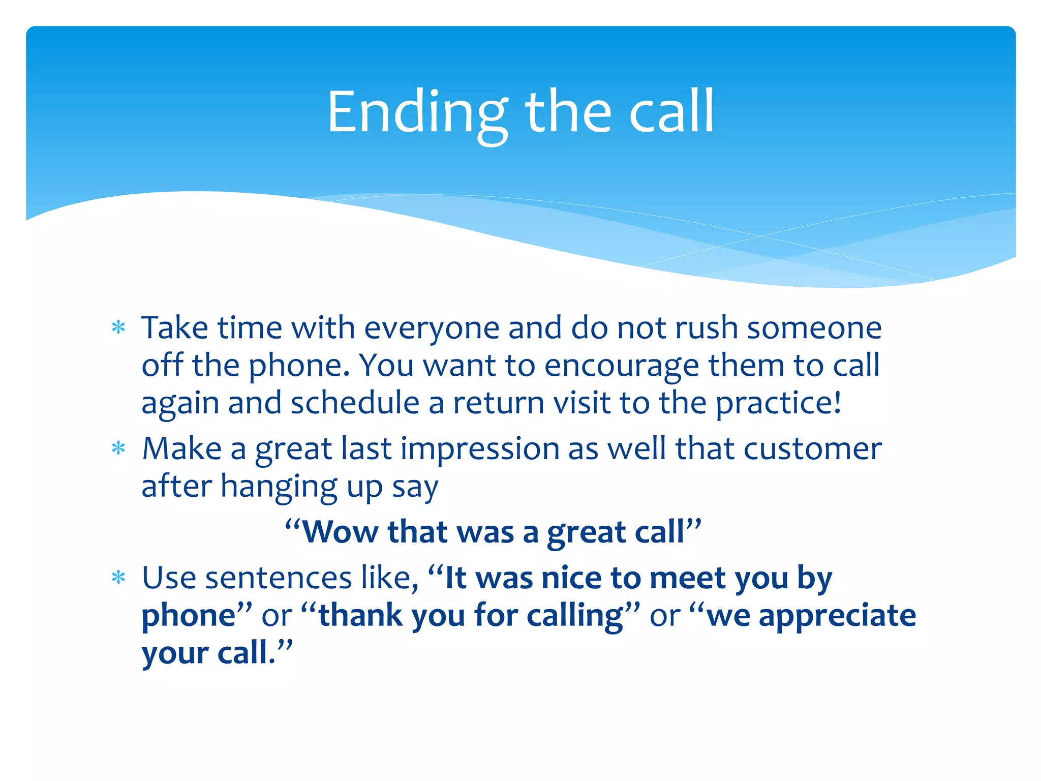 Formal telephone skills | PPTX