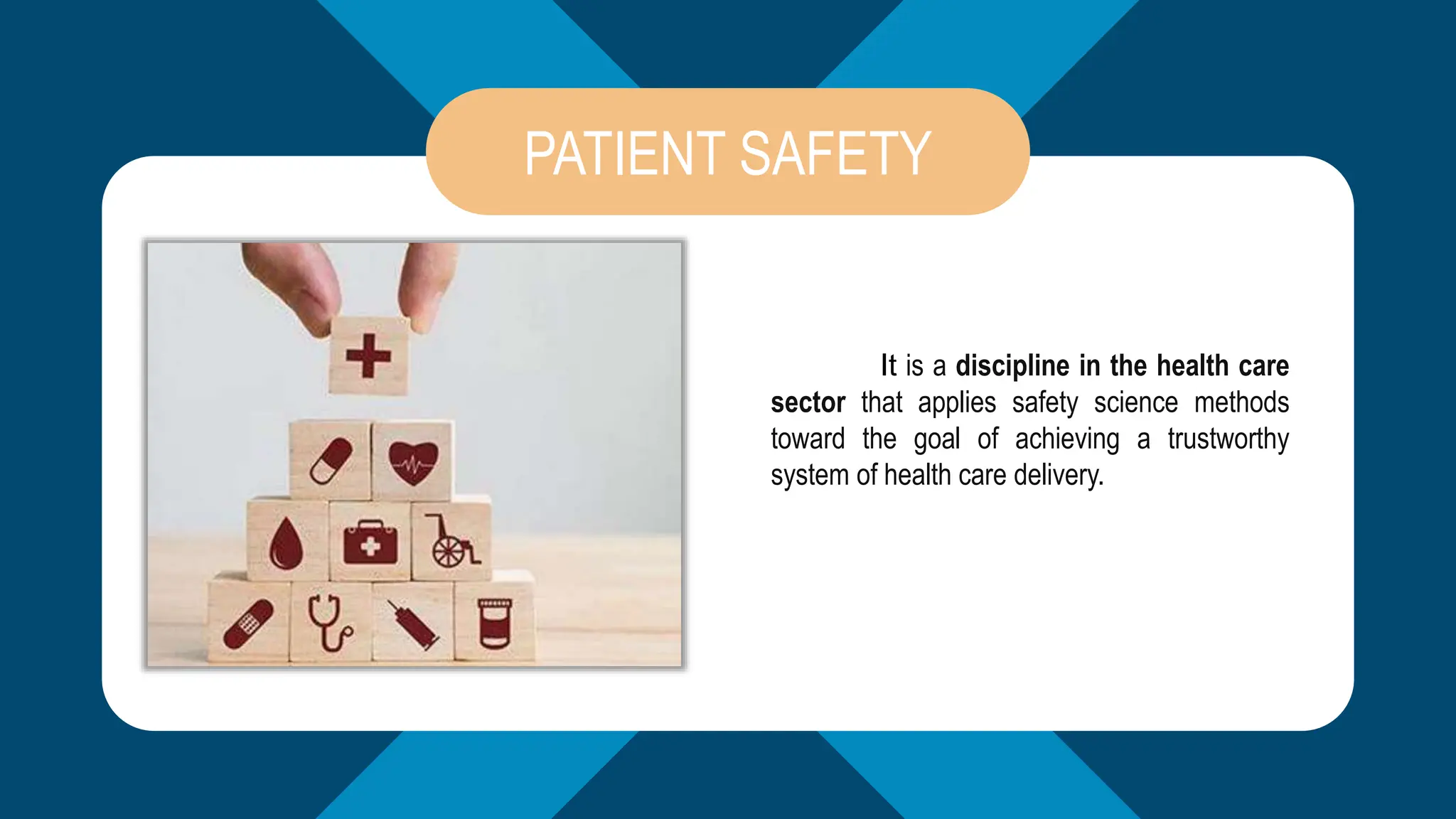 Patient Safety and International Patient Safety Goal | PPTX | First Aid ...