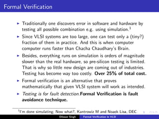 Formal verification | PDF