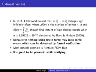 Formal verification | PDF