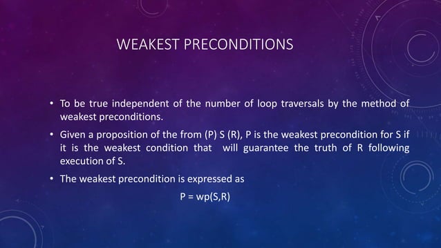 Formal verification | PPTX | Programming Languages | Computing