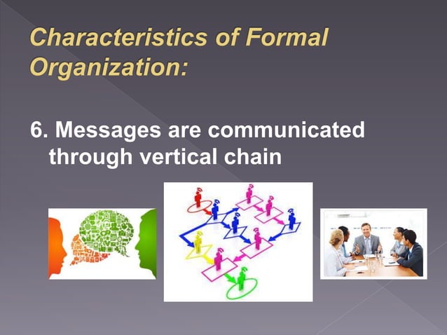 Formal vs informal organization | PPT