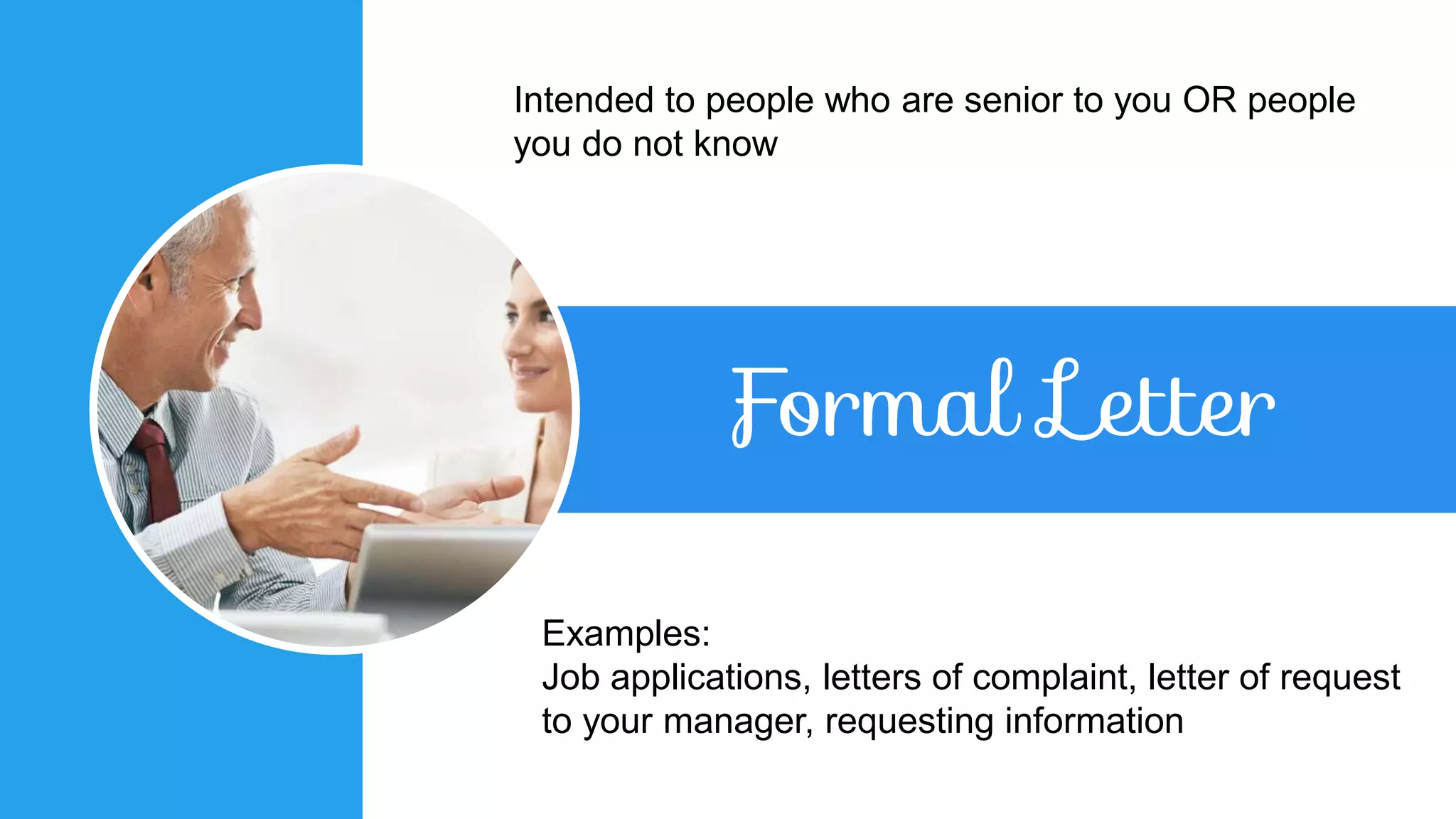 Formal vs informal letter | PDF