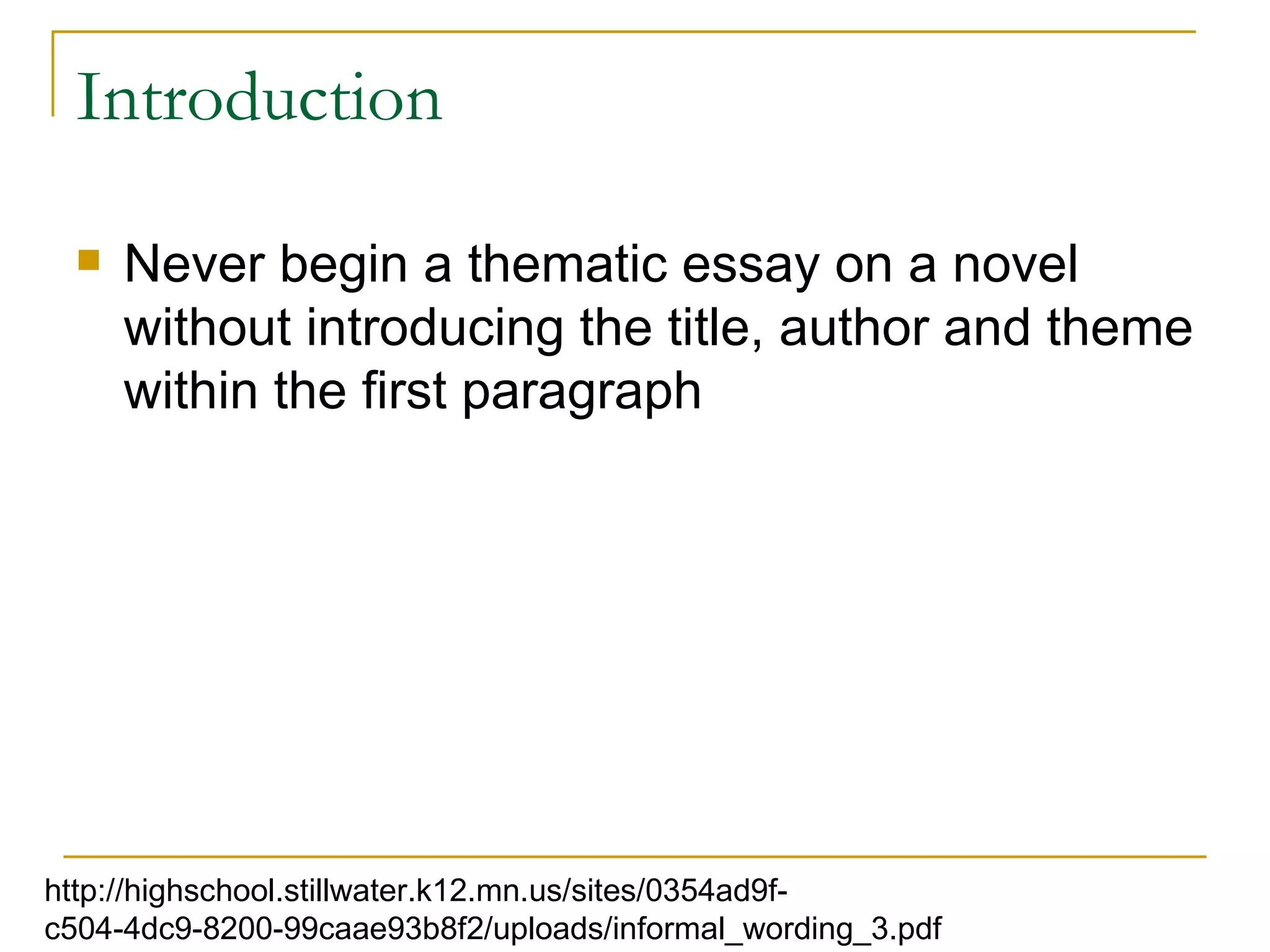 Formal Vs Informal Writing | PPT