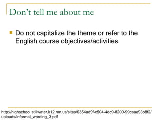 Formal Vs Informal Writing | PPT