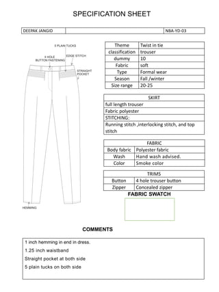 Formal wear fashion collection | PDF