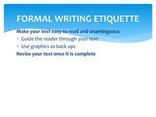 FORMAL WRITING ETIQUETTE.pptx
