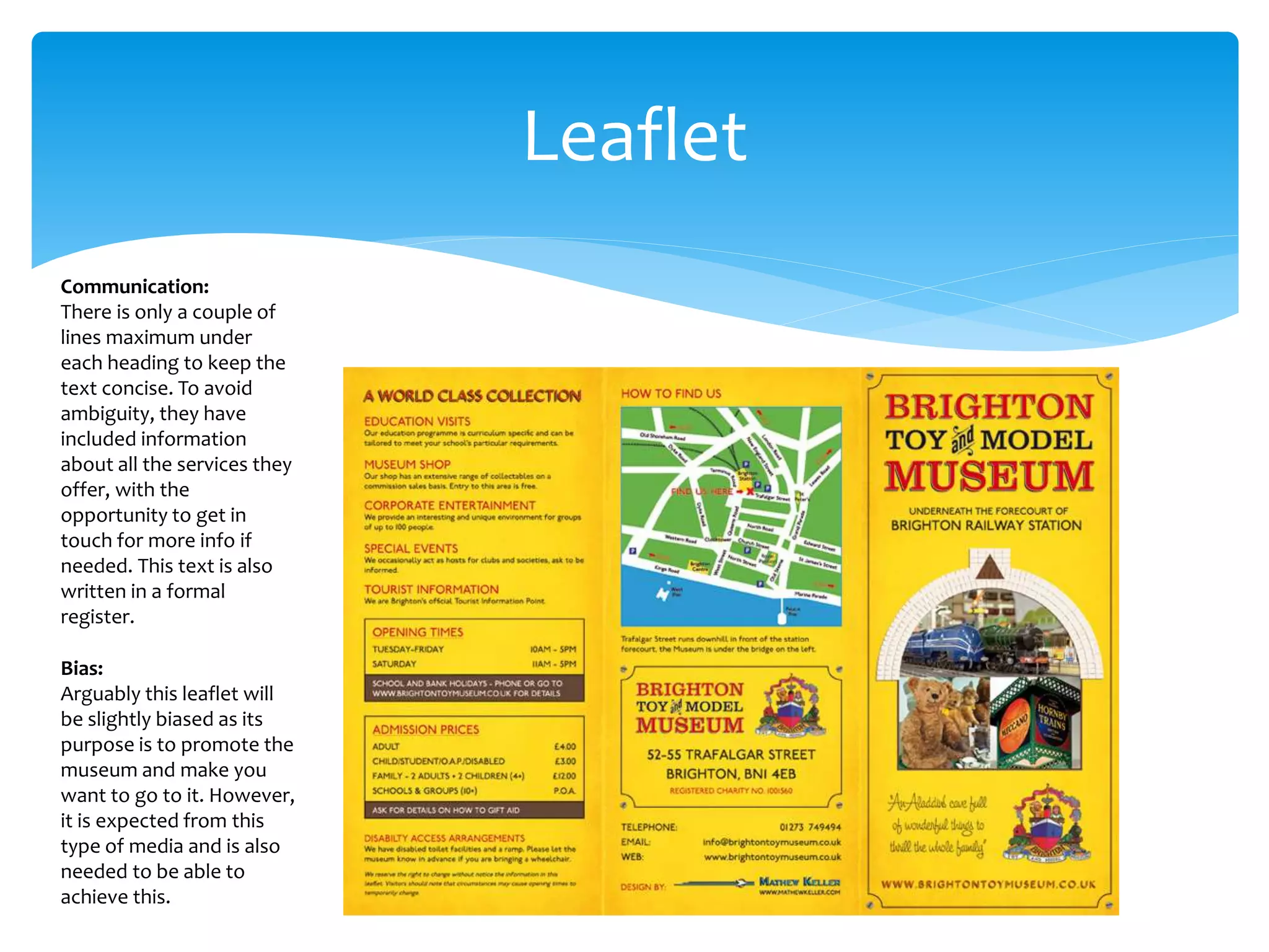 Factual writing example analysis | PPT