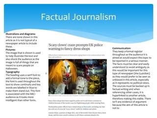 Factual writing example analysis | PPT