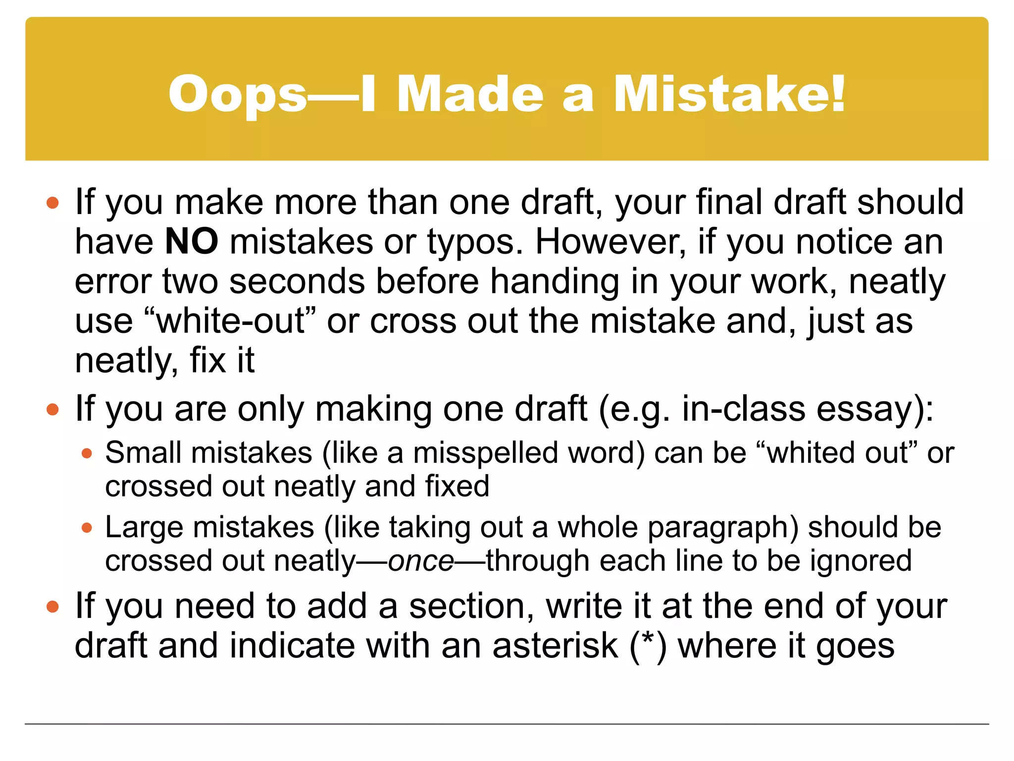 Formal Writing Tips | PPTX