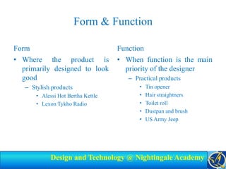 Form and function | PPTX