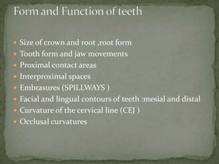 Form and function of orofacial complex | PPTX