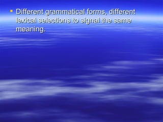 Form And Meaning | PPT