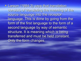 Form And Meaning | PPT