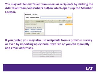 Form and survey builder training | PPTX
