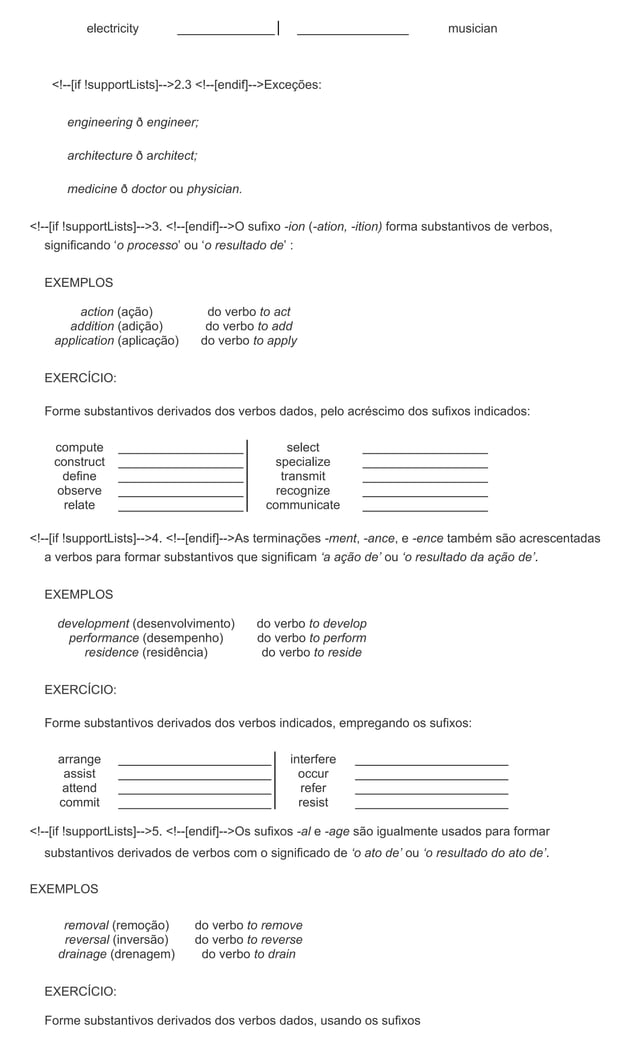 FormaçãO De Palavras Por PrefixaçãO | PDF