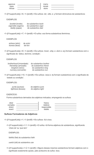 FormaçãO De Palavras Por PrefixaçãO | DOC