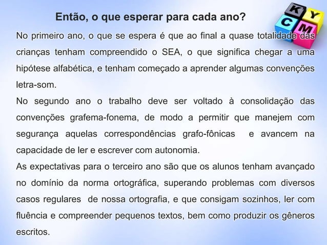 Apropiação do sistema de escrita alfabética | PPTX