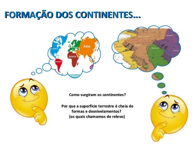 Formação dos continentes