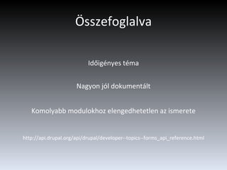 Drupal 7 - Form API | PPT