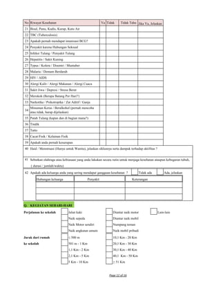 Form aplikasi a2 versi juli 2016 (Rekrutmen PT JIAEC) | PDF