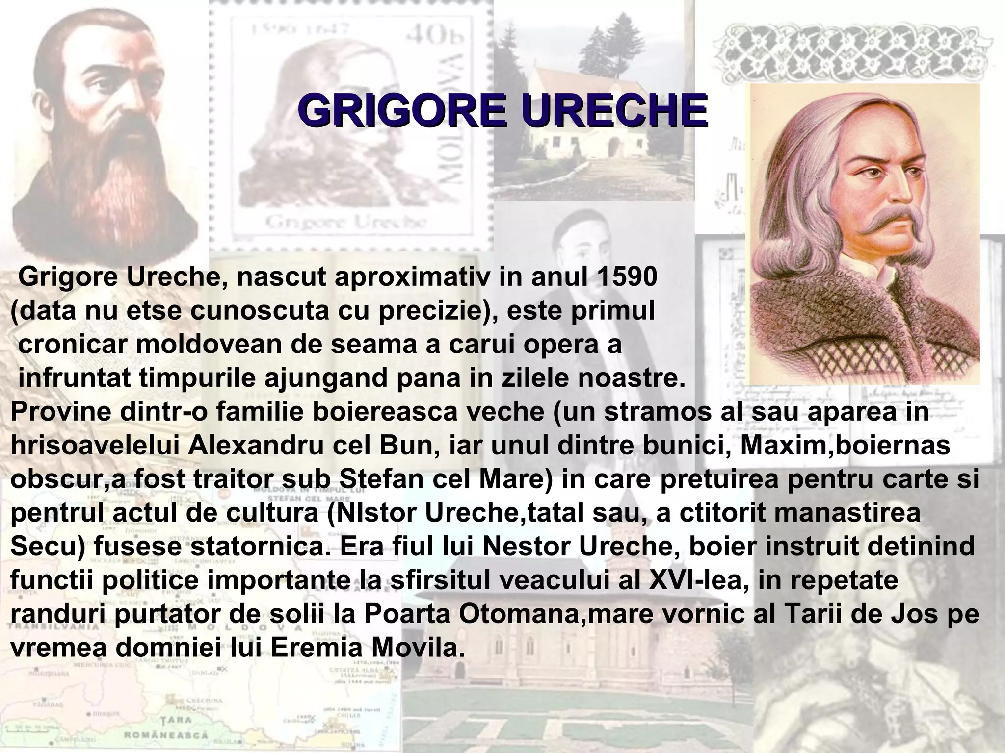 Formarea constiintei istorice romana | PPT