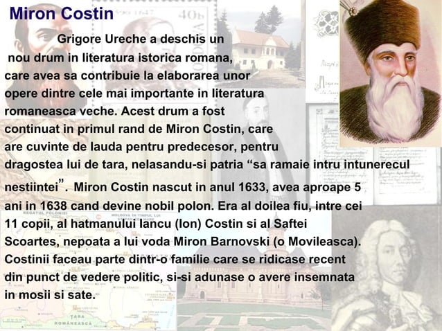 Formarea constiintei istorice romana | PPT