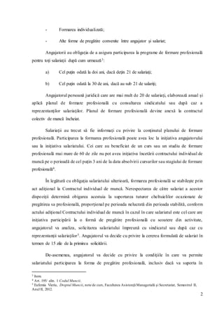 Formarea profesională | DOCX