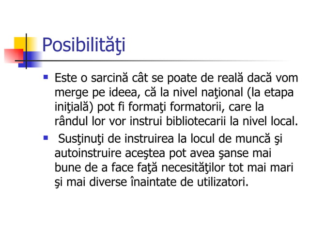 Formarea profesională continuă | PPT